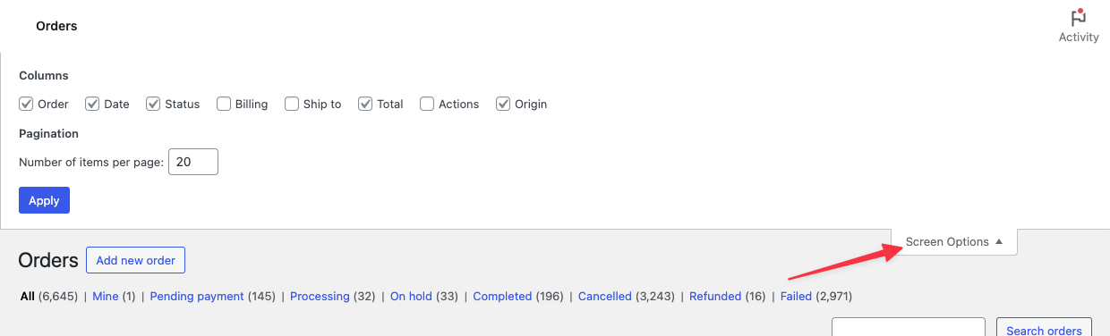 Orders Overview and Bulk Order Management Documentation - WooCommerce