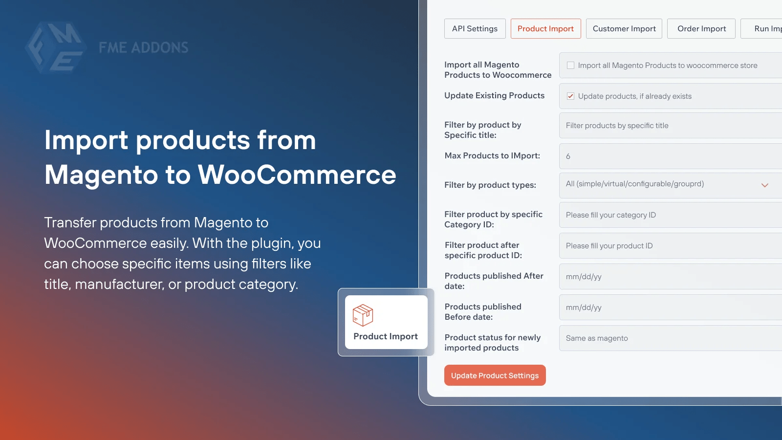 Magento to WooCommerce Migration Plugin