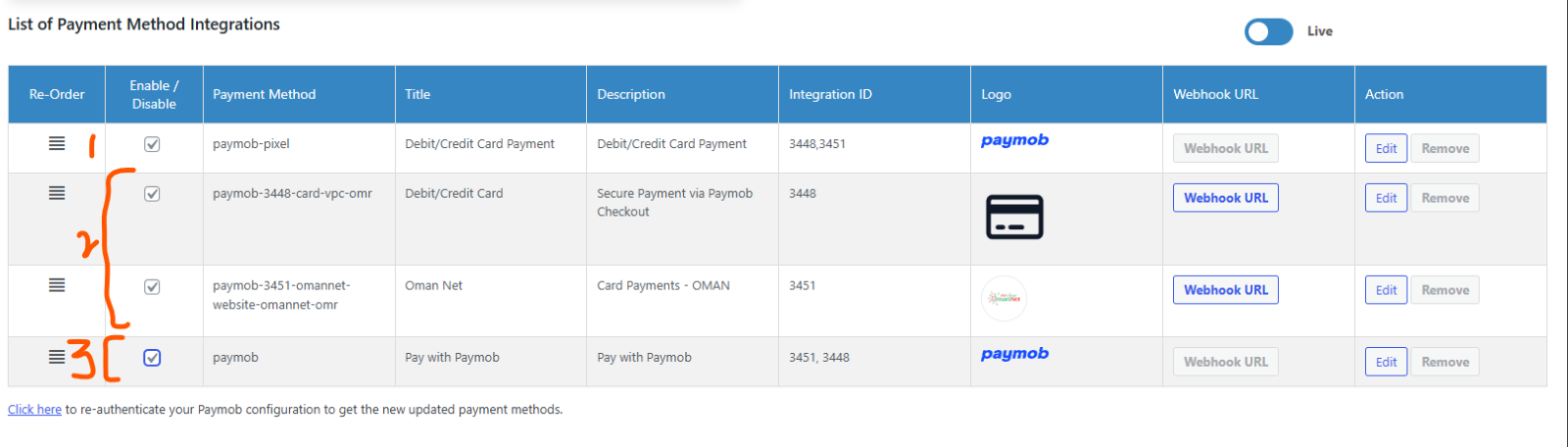 Documentation for WooCommerce Paymob Payment