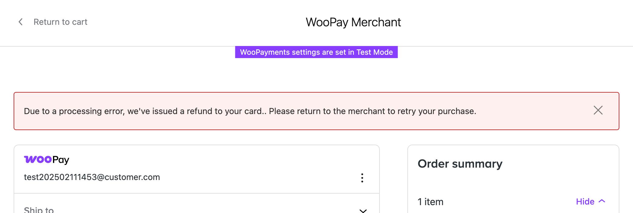 WooPay Customer Documentation Documentation - WooCommerce