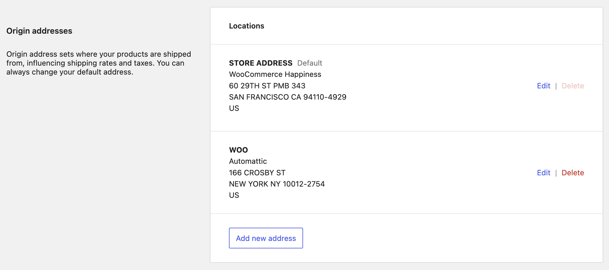 WooCommerce Shipping Documentation - WooCommerce