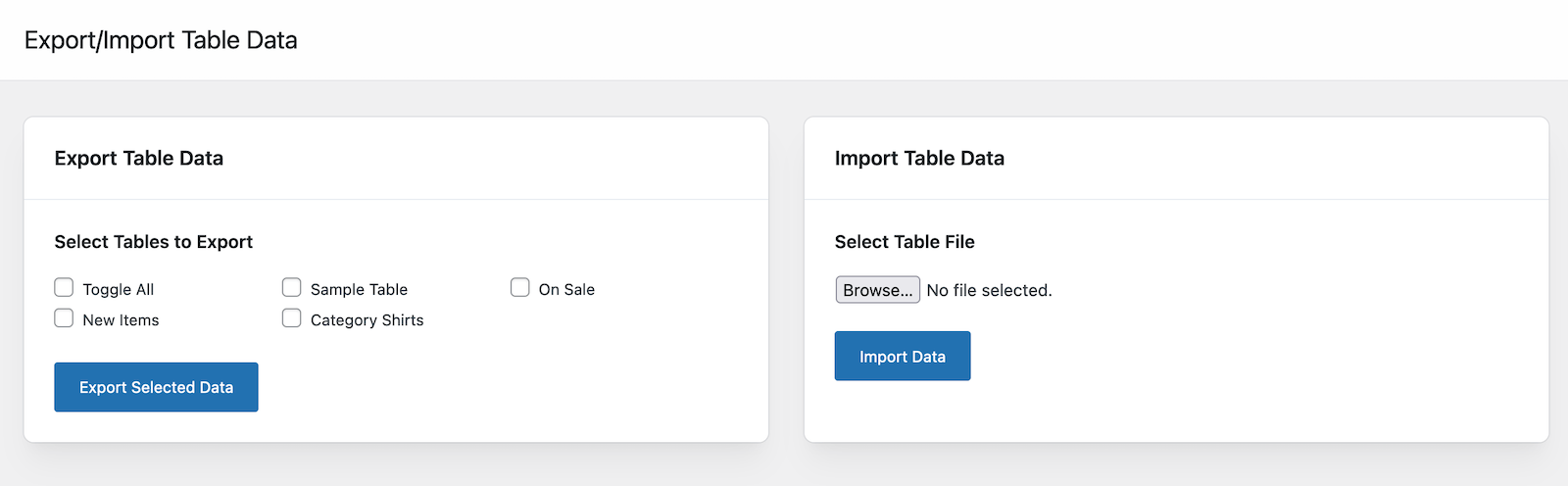 Product Table Builder - WooCommerce Marketplace