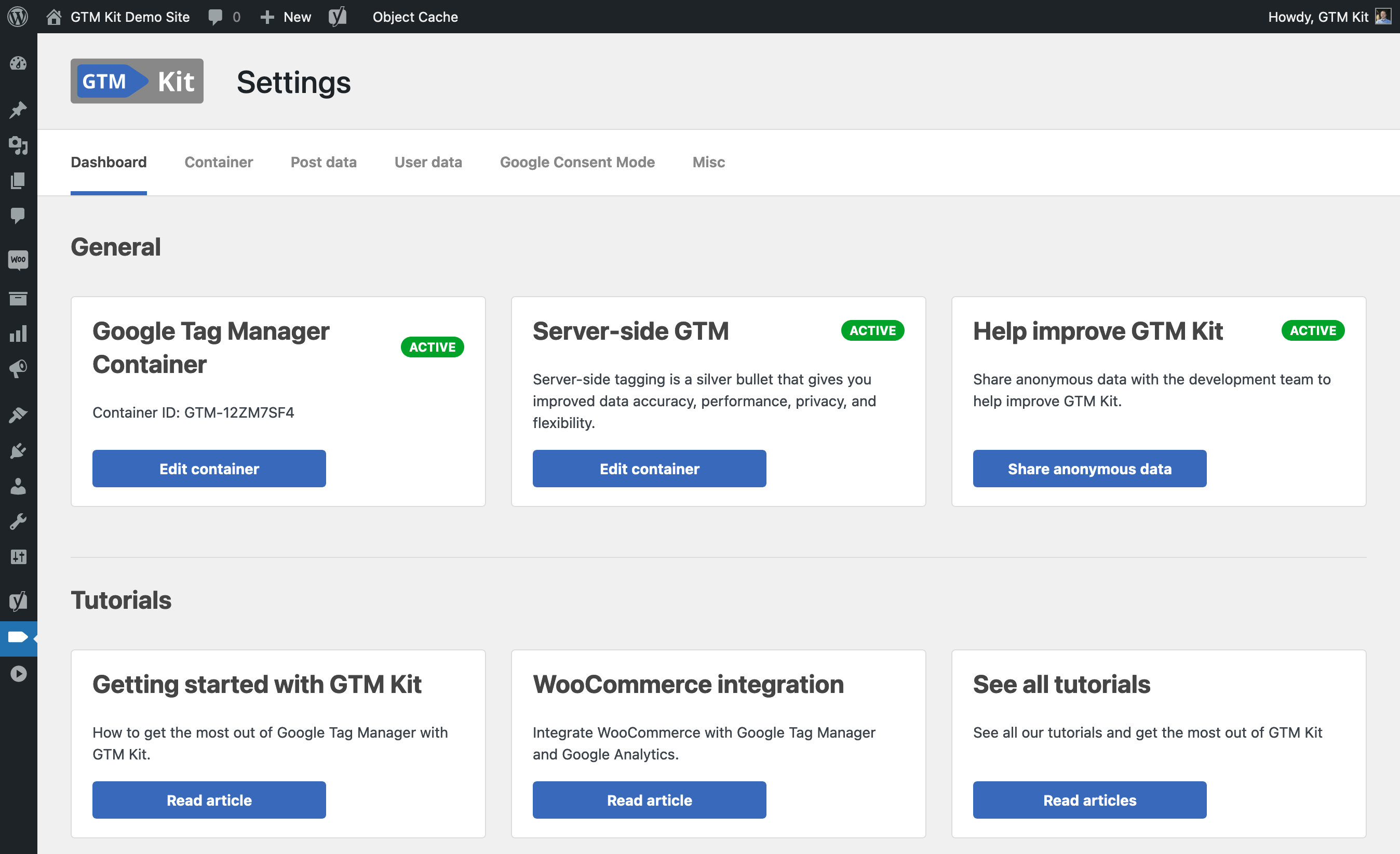 GTM Kit - WooCommerce Marketplace