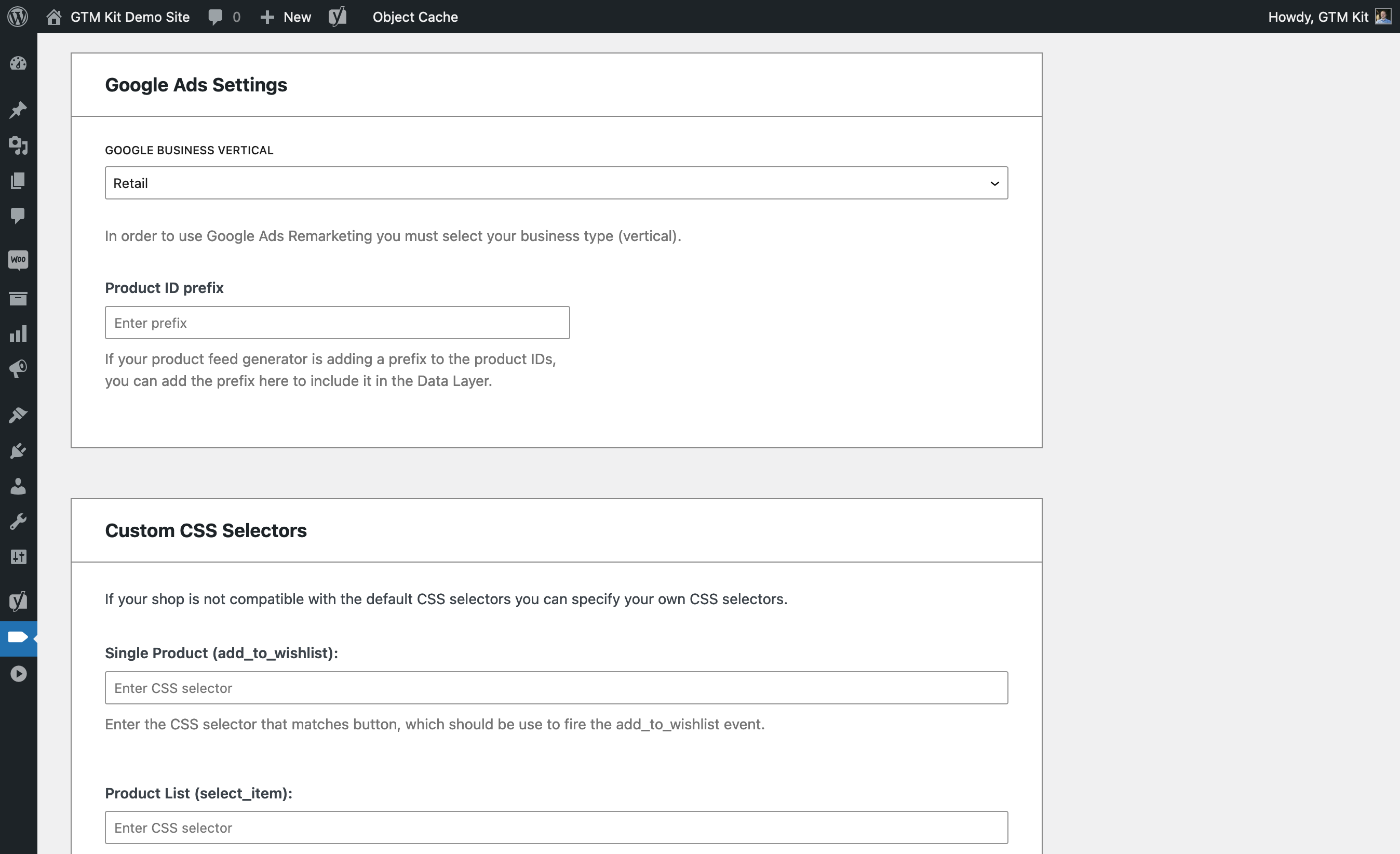 GTM Kit - WooCommerce Marketplace