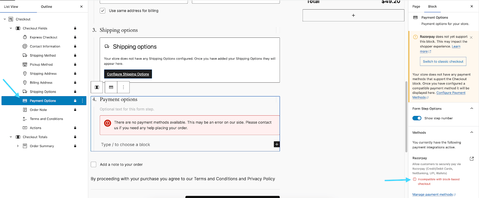 Customizing The Cart And Checkout Pages Documentation Woocommerce