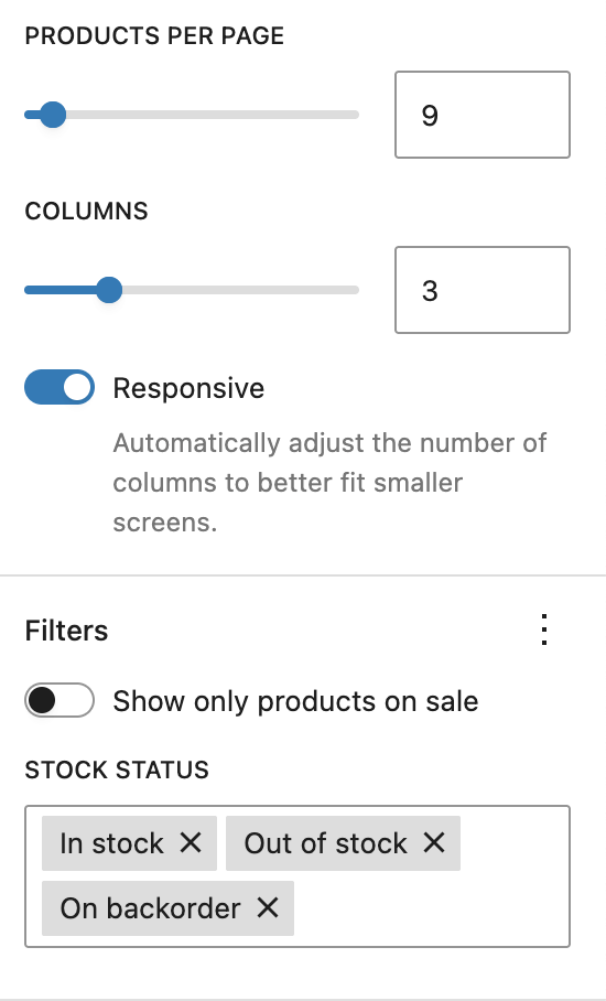 Product Collection Block Documentation - WooCommerce
