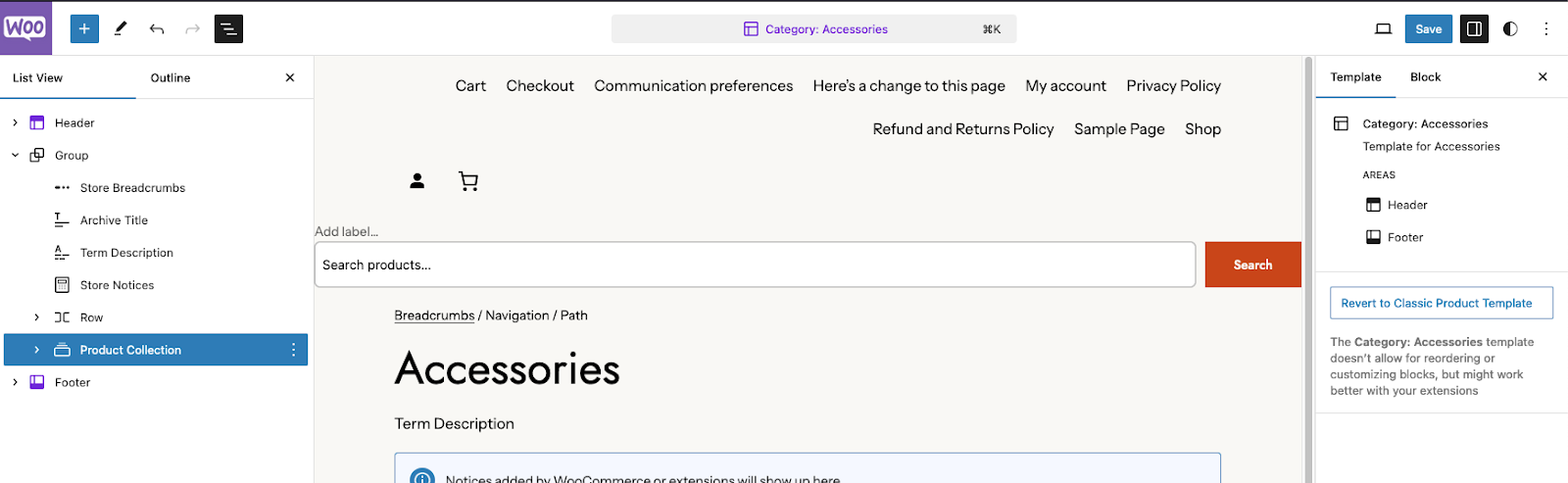 Customizing your product catalog Documentation - WooCommerce