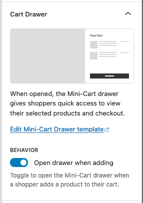 Mini-Cart block Documentation - WooCommerce