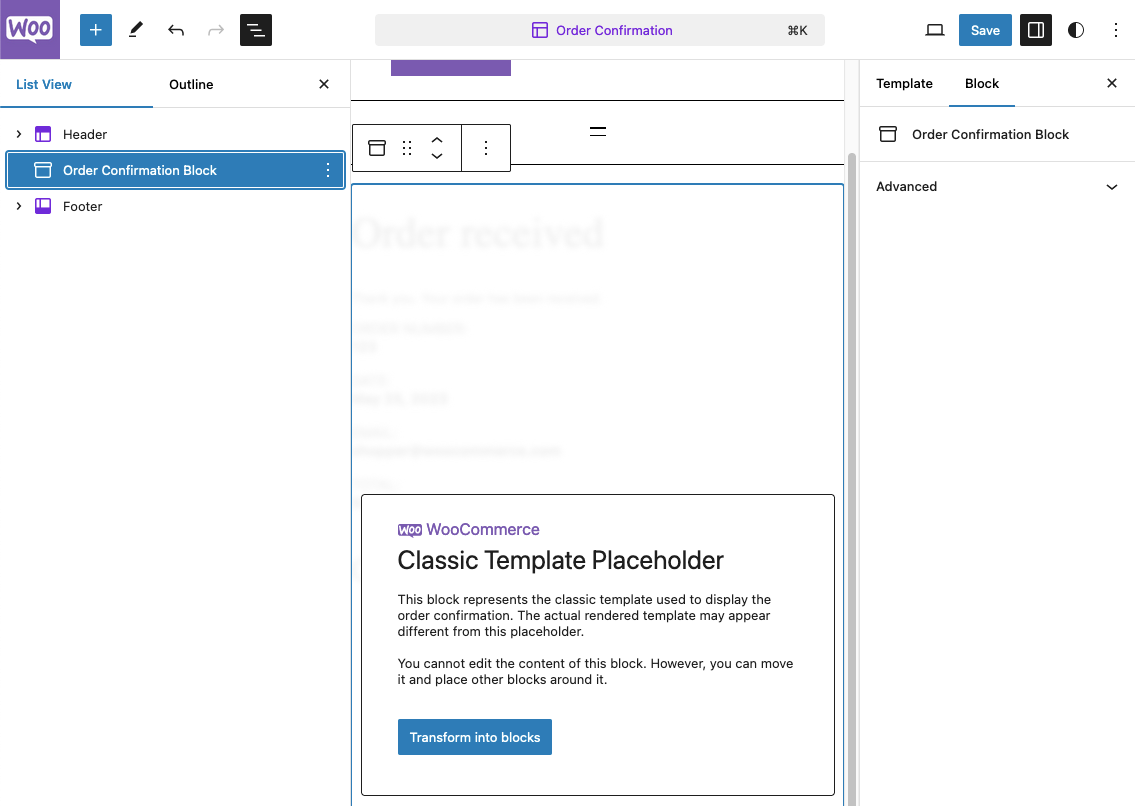 Customizing the Order Confirmation Page Documentation - WooCommerce