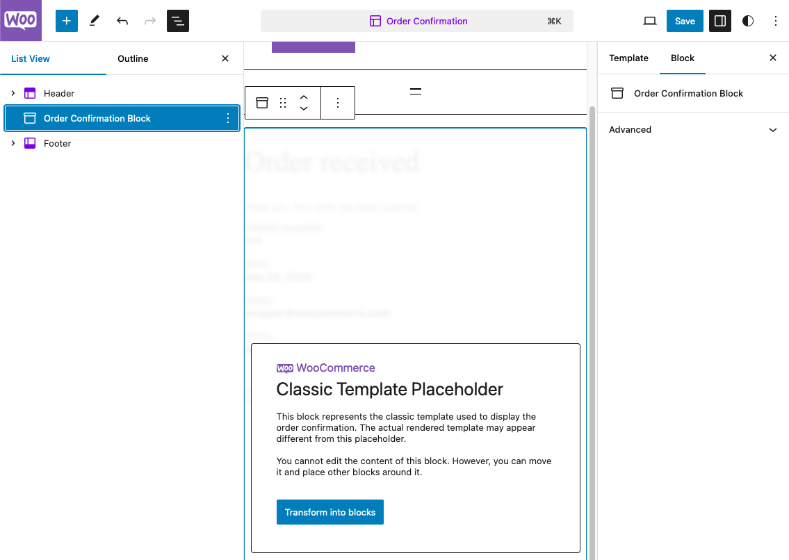 Customizing the Order Confirmation Page Documentation - WooCommerce