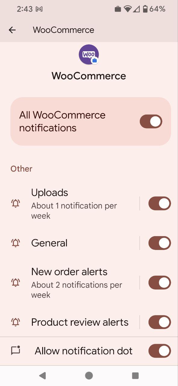 Woo Mobile App notifications Documentation - WooCommerce