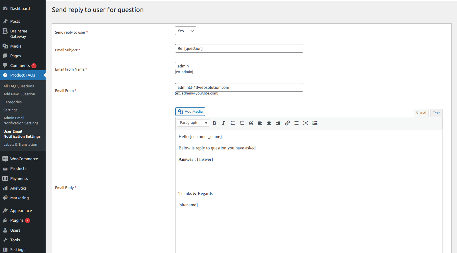 FAQ+ - Ask Product Questions - WooCommerce Marketplace