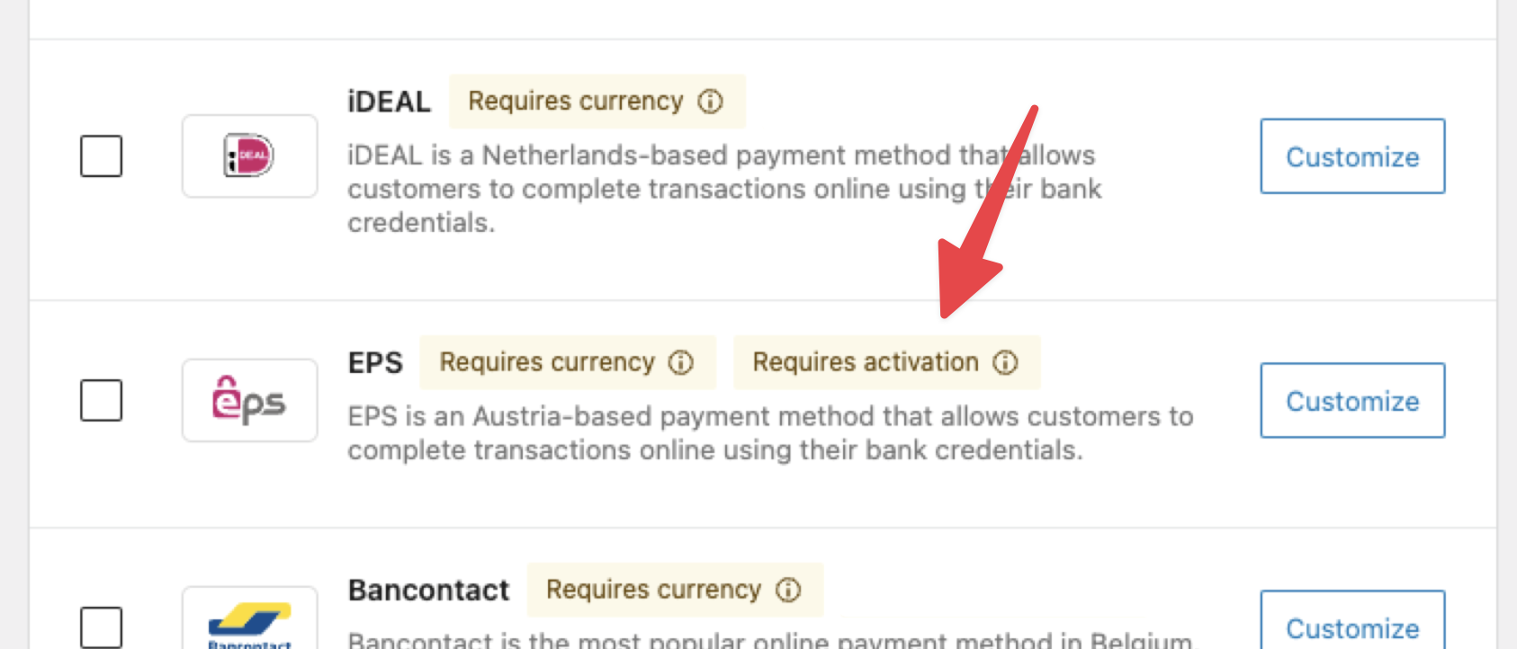 Additional payment methods Documentation - WooCommerce