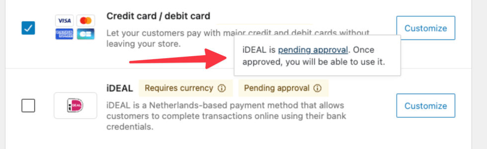 Additional payment methods Documentation - WooCommerce