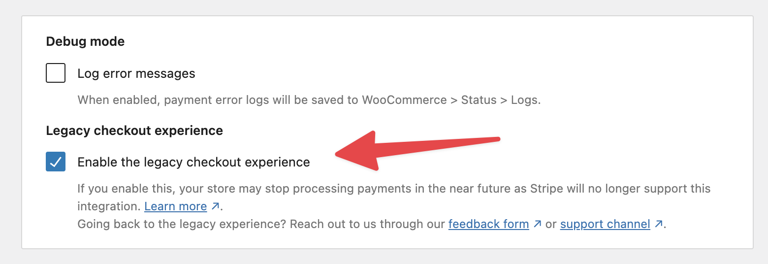 Legacy checkout experience guide Documentation - WooCommerce
