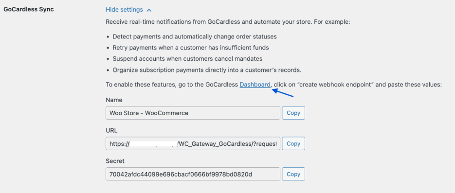 GoCardless Documentation - WooCommerce