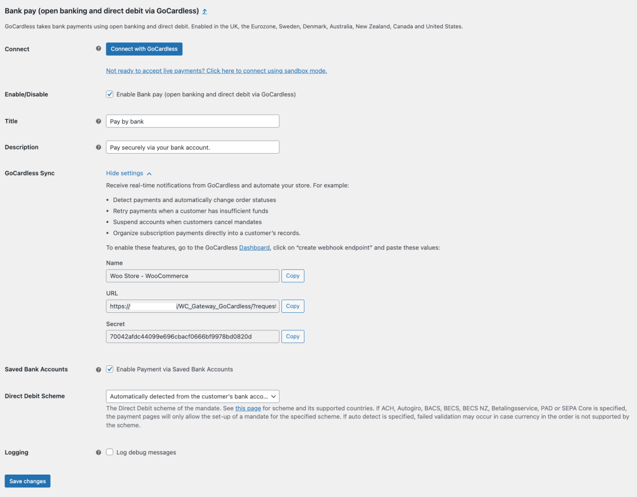 GoCardless Documentation - WooCommerce