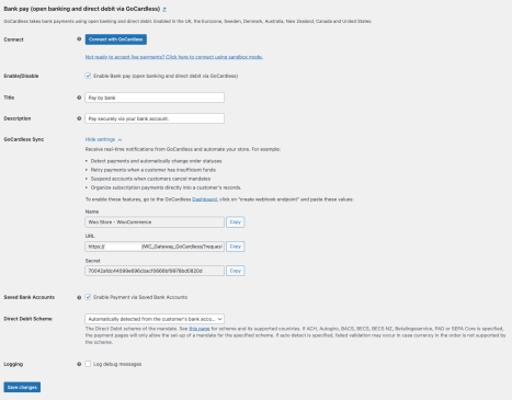 GoCardless Documentation - WooCommerce