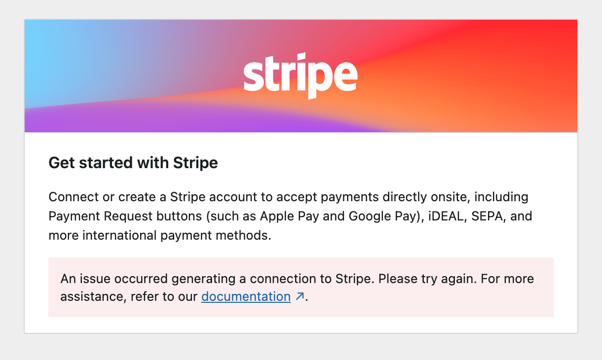 Connecting to a Stripe account Documentation - WooCommerce