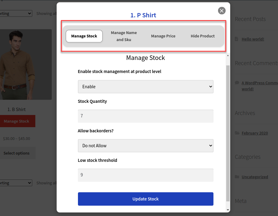 WooCommerce Stock Manager - Inventory Management