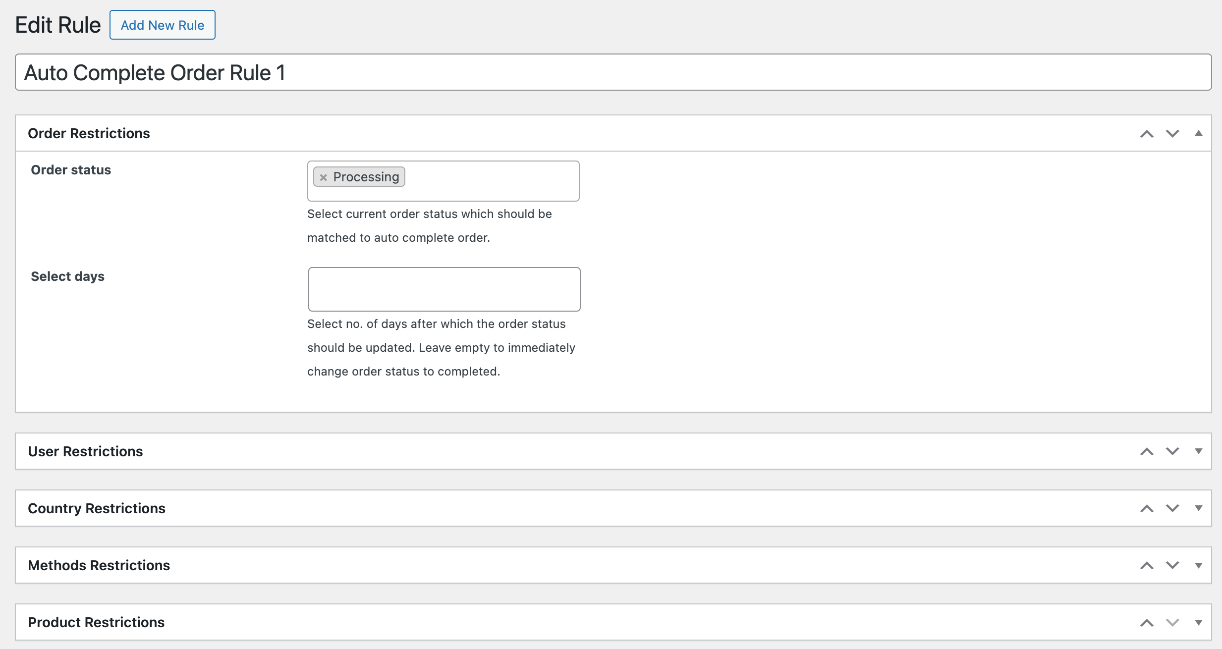 Auto Complete Orders - WooCommerce Marketplace