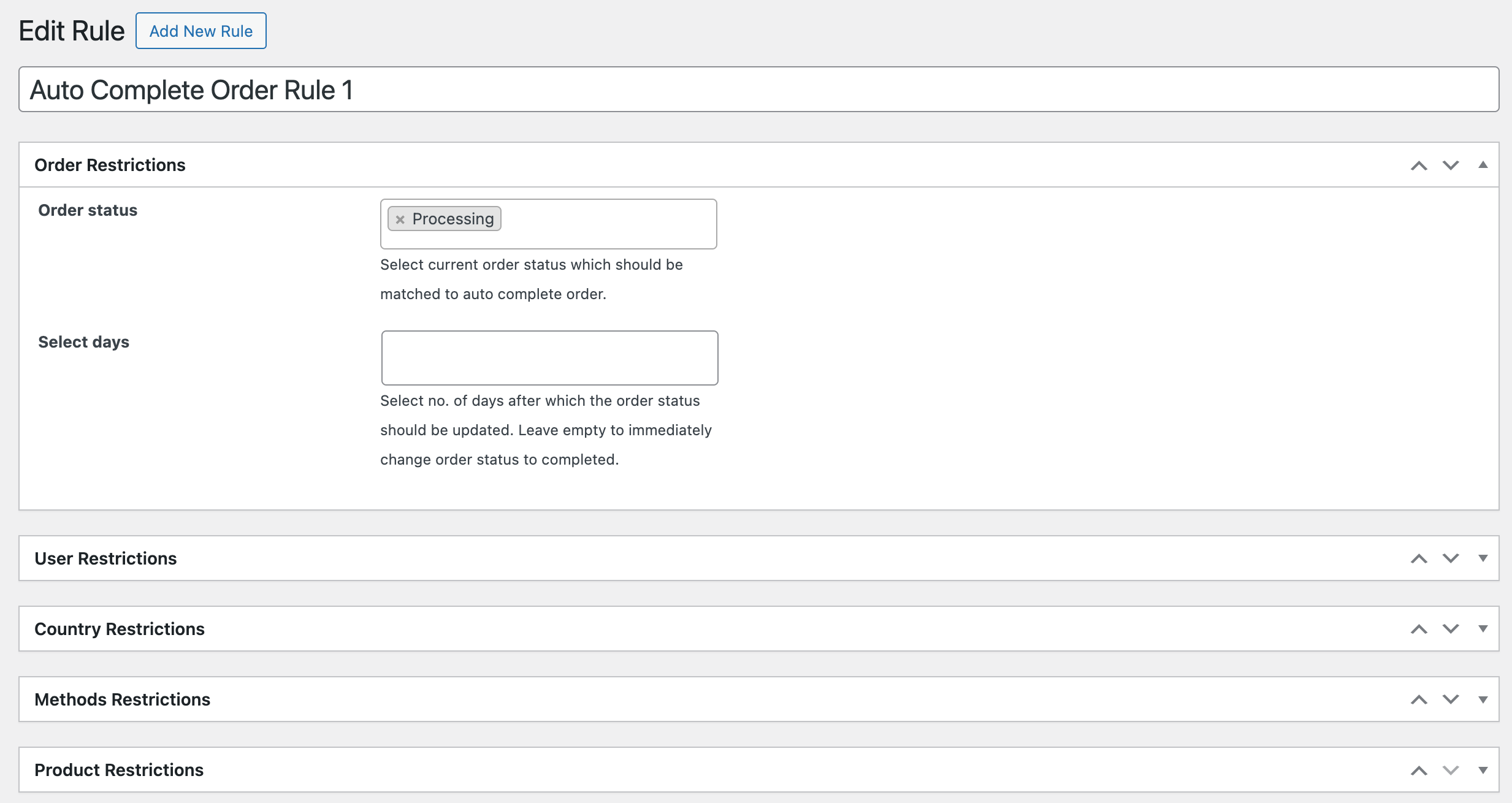 Auto Complete Orders - WooCommerce Marketplace