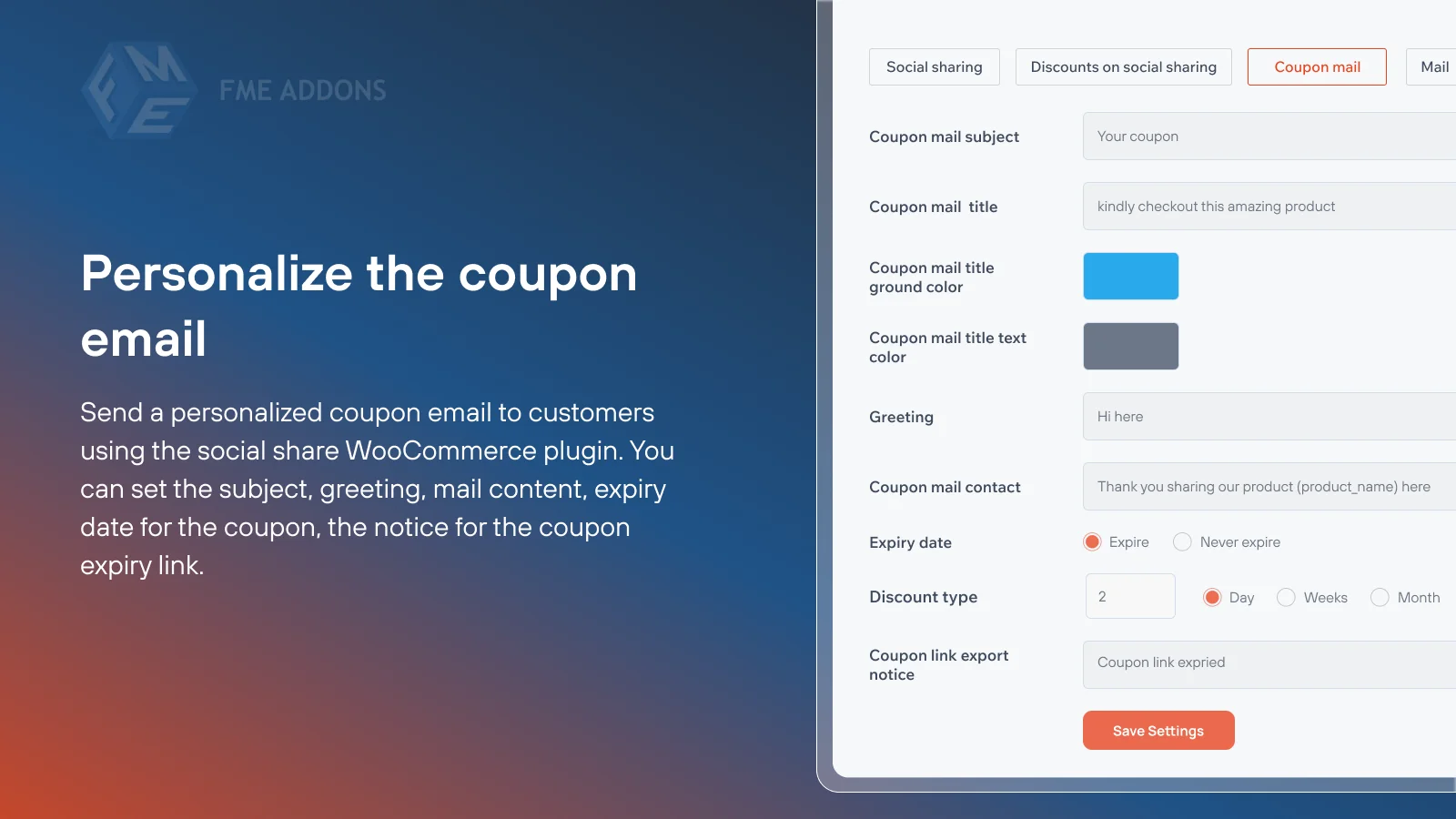 WooCommerce Social Share for Discounts