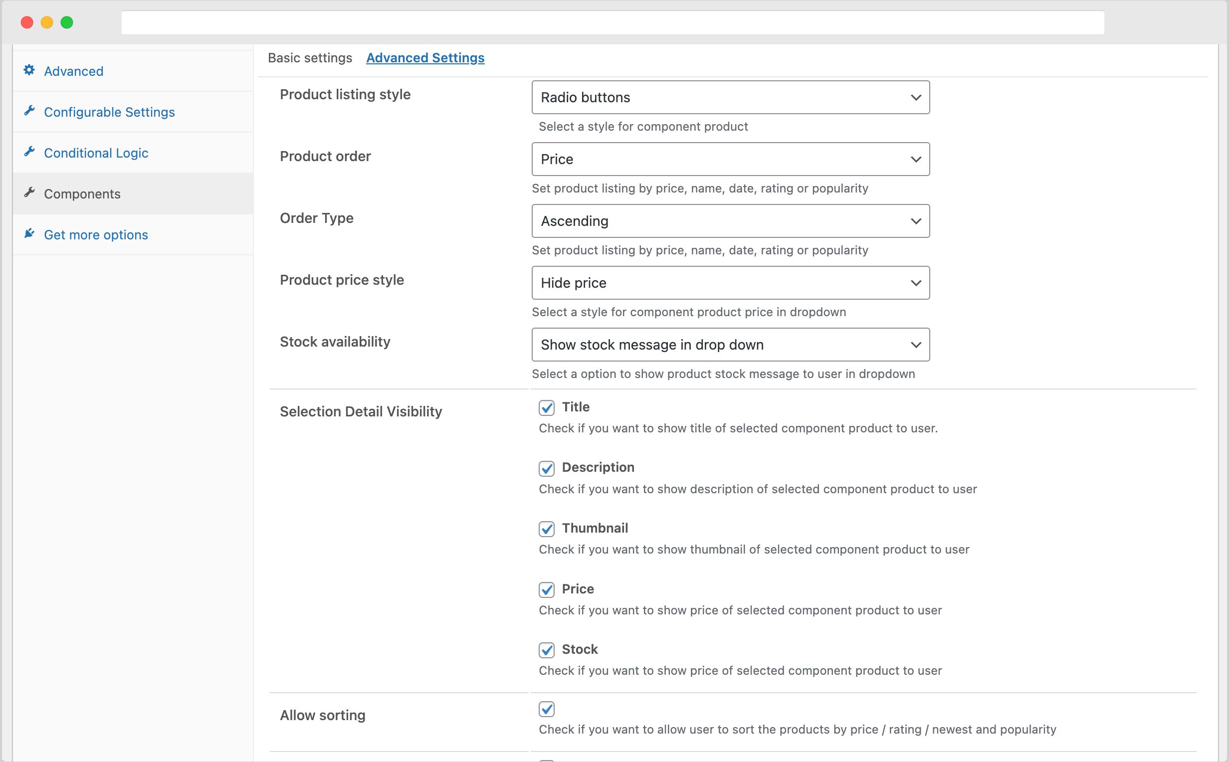 Configurable Product Builder – Sell Composite Products