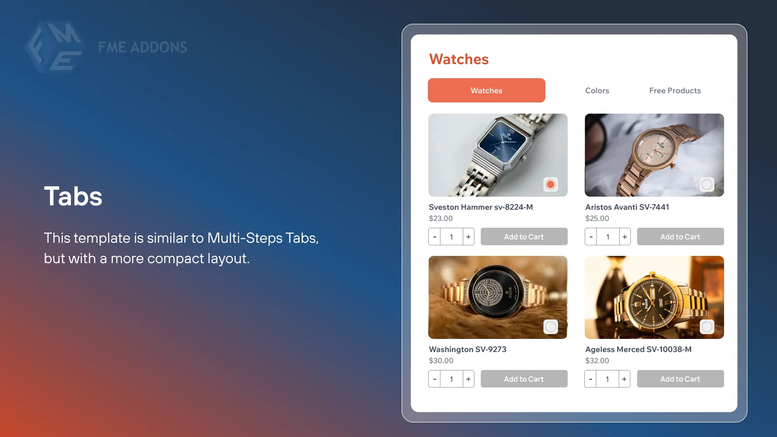 Multistep Product Configurator for WooCommerce - FMEAddons