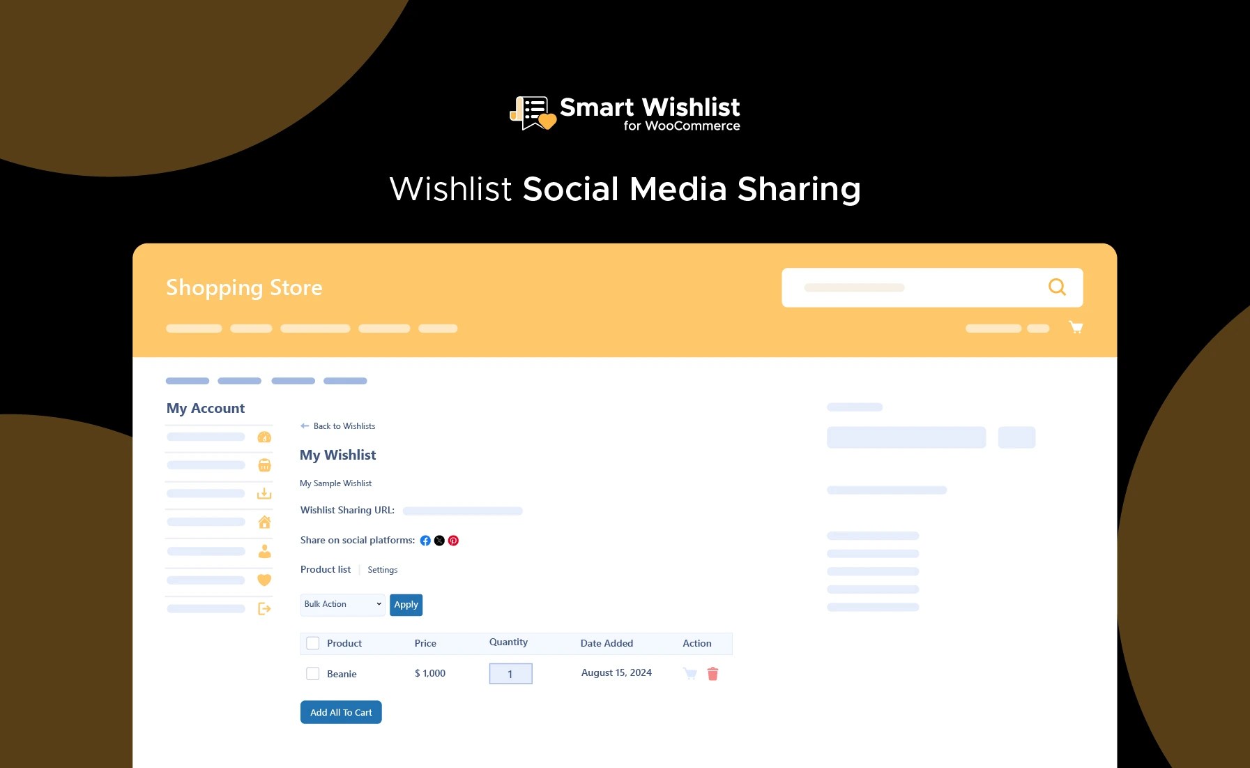 Wishlist for WooCommerce | Ecommerce Multi Wishlist Plugin