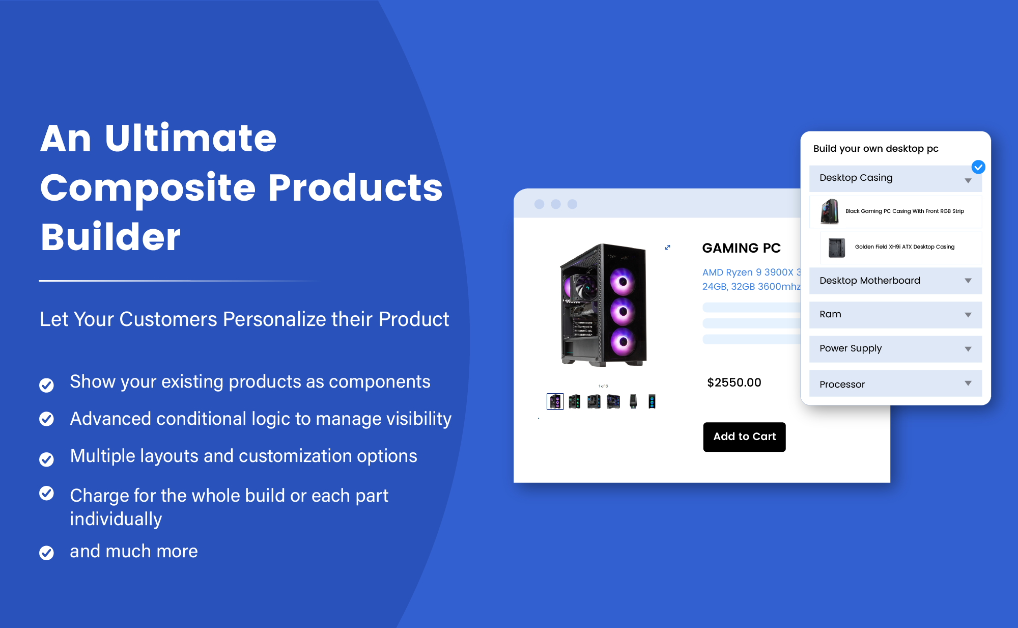 Configurable Product Builder – Sell Composite Products