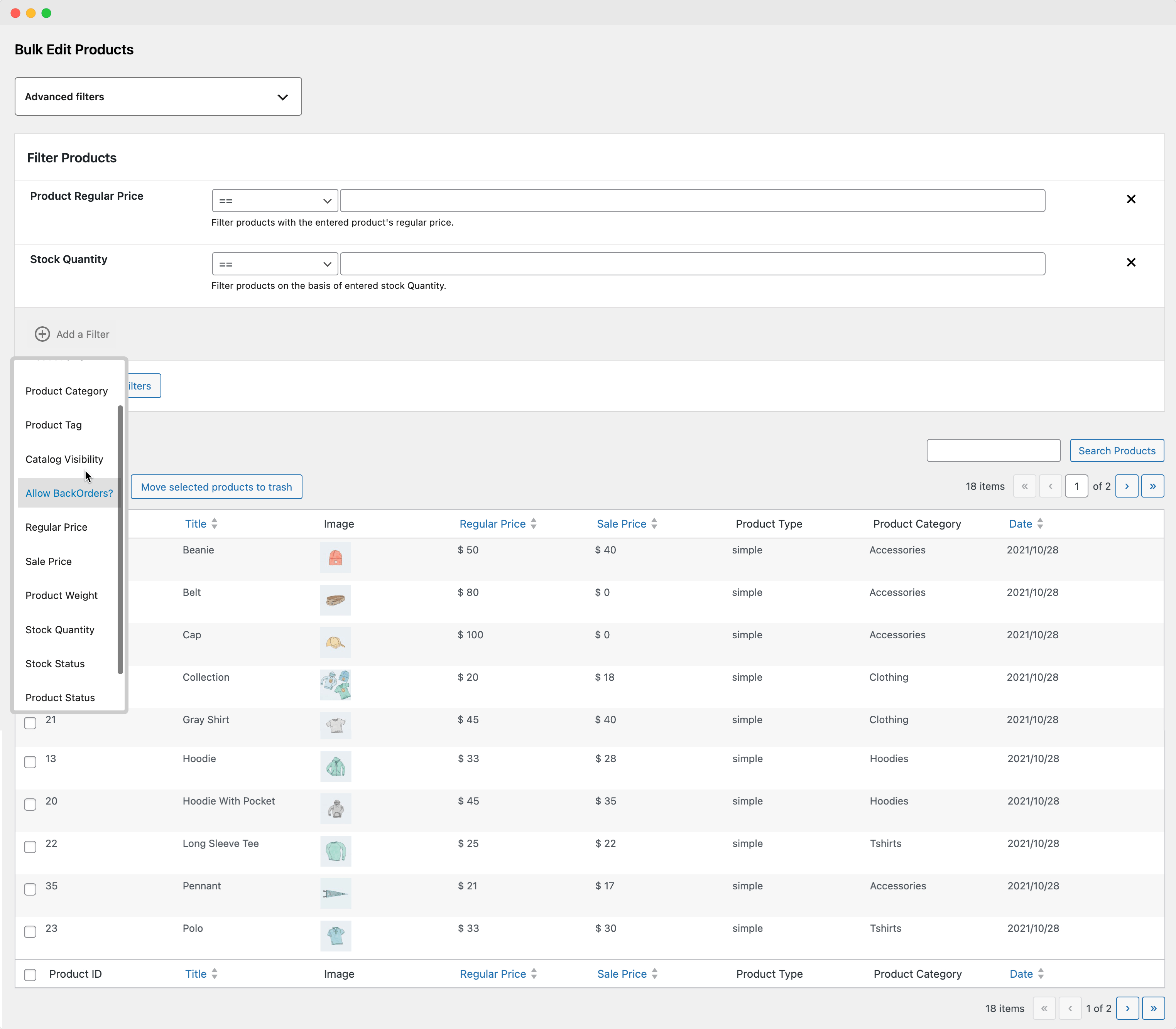 Bulk Edit for WooCommerce - Advanced Bulk Edit Products, Orders