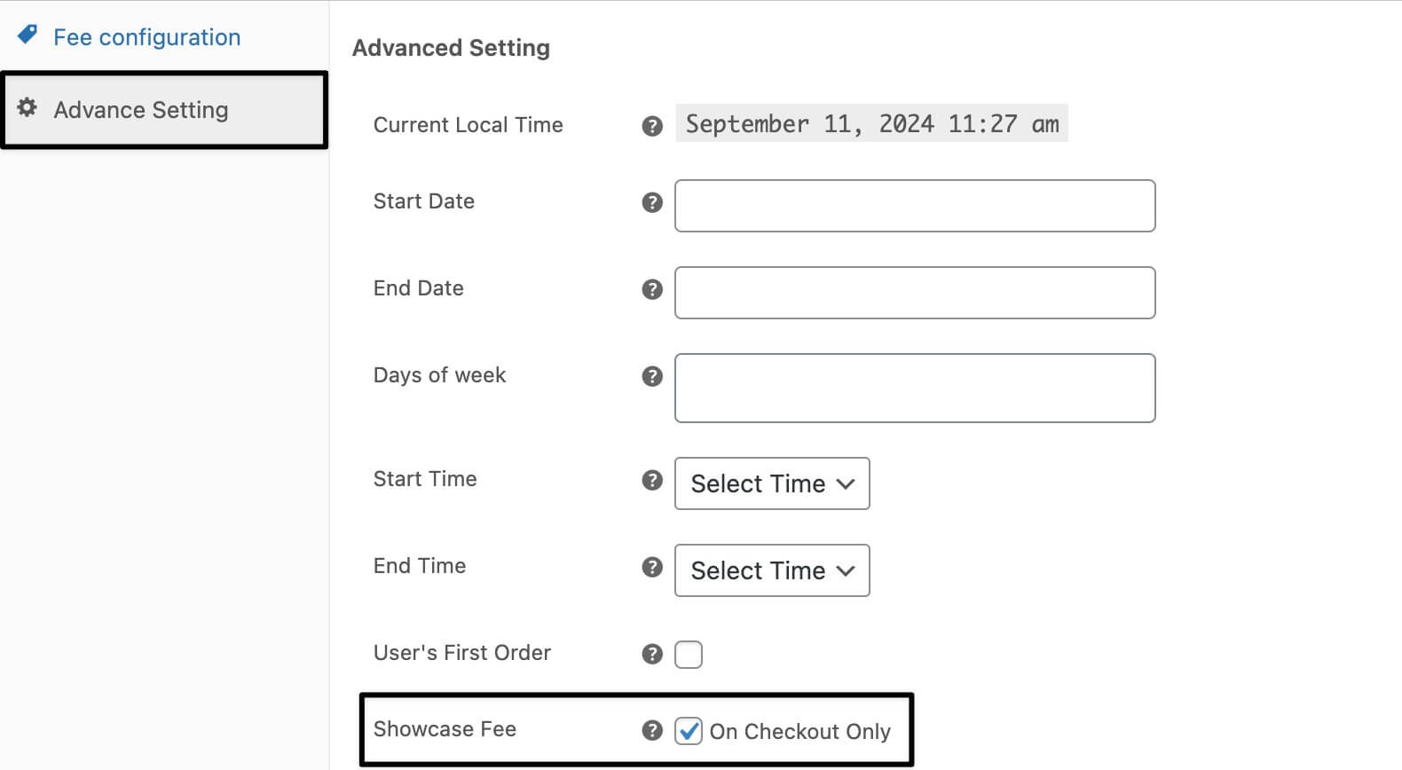 Advanced Extra Fees - WooCommerce Marketplace