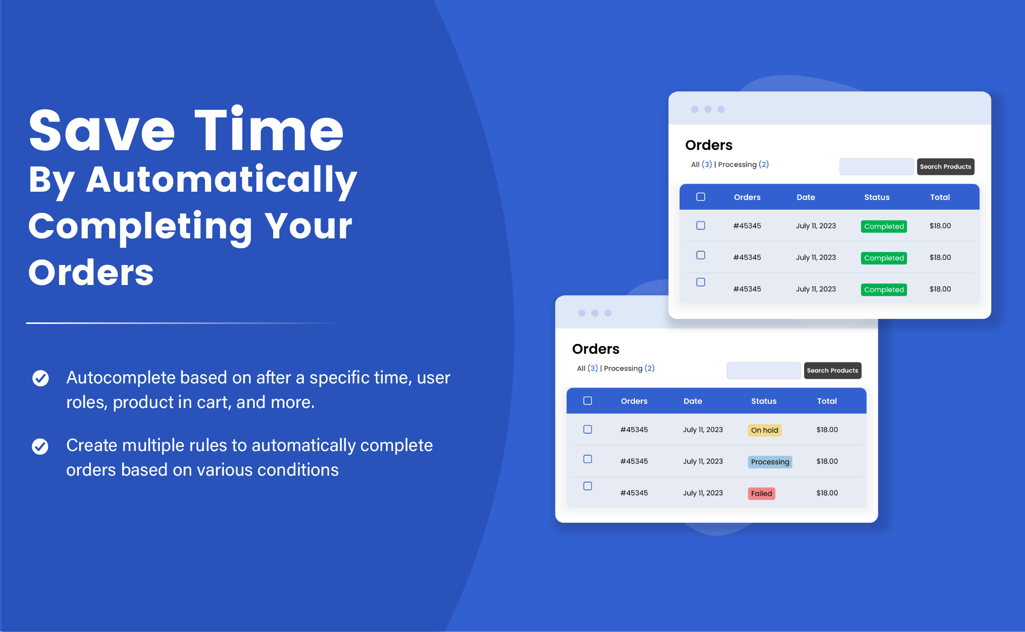 Auto Complete Orders - WooCommerce Marketplace
