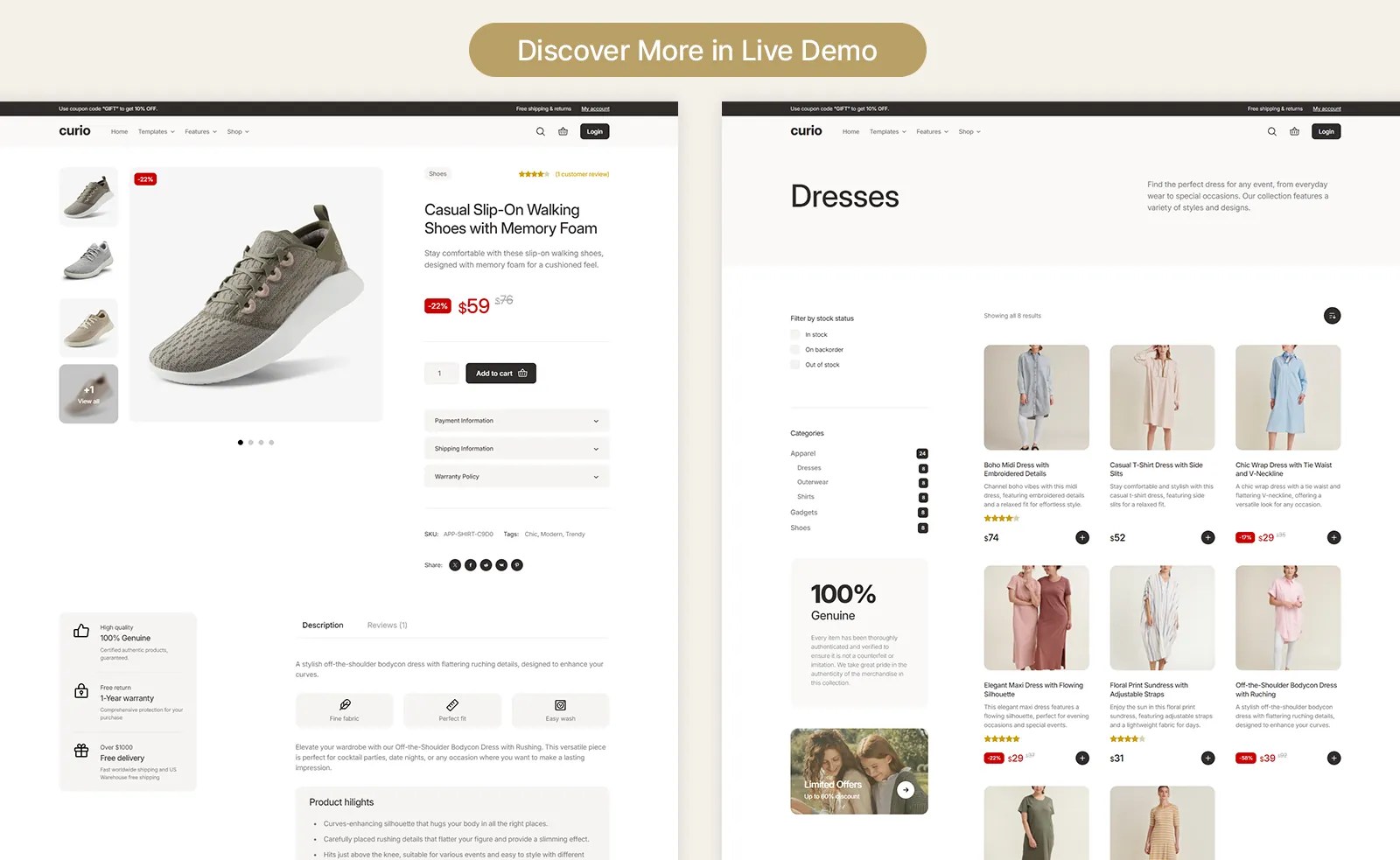 Cusio - WooCommerce WordPress eCommerce Store Theme