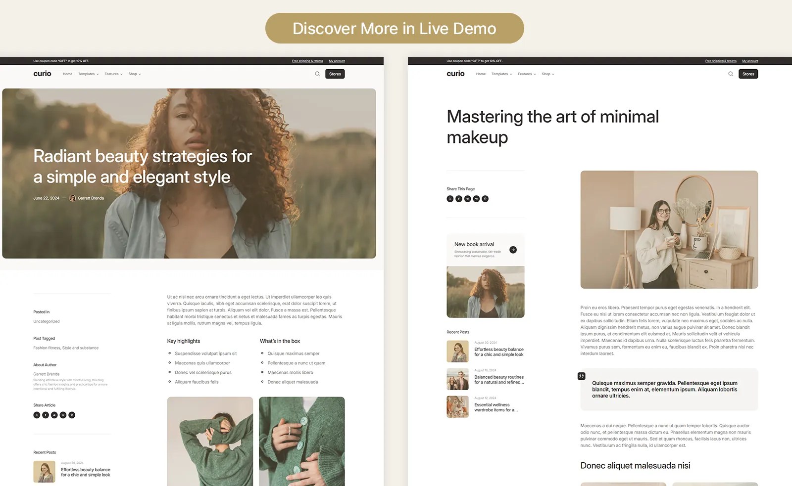 Cusio - WooCommerce WordPress eCommerce Store Theme