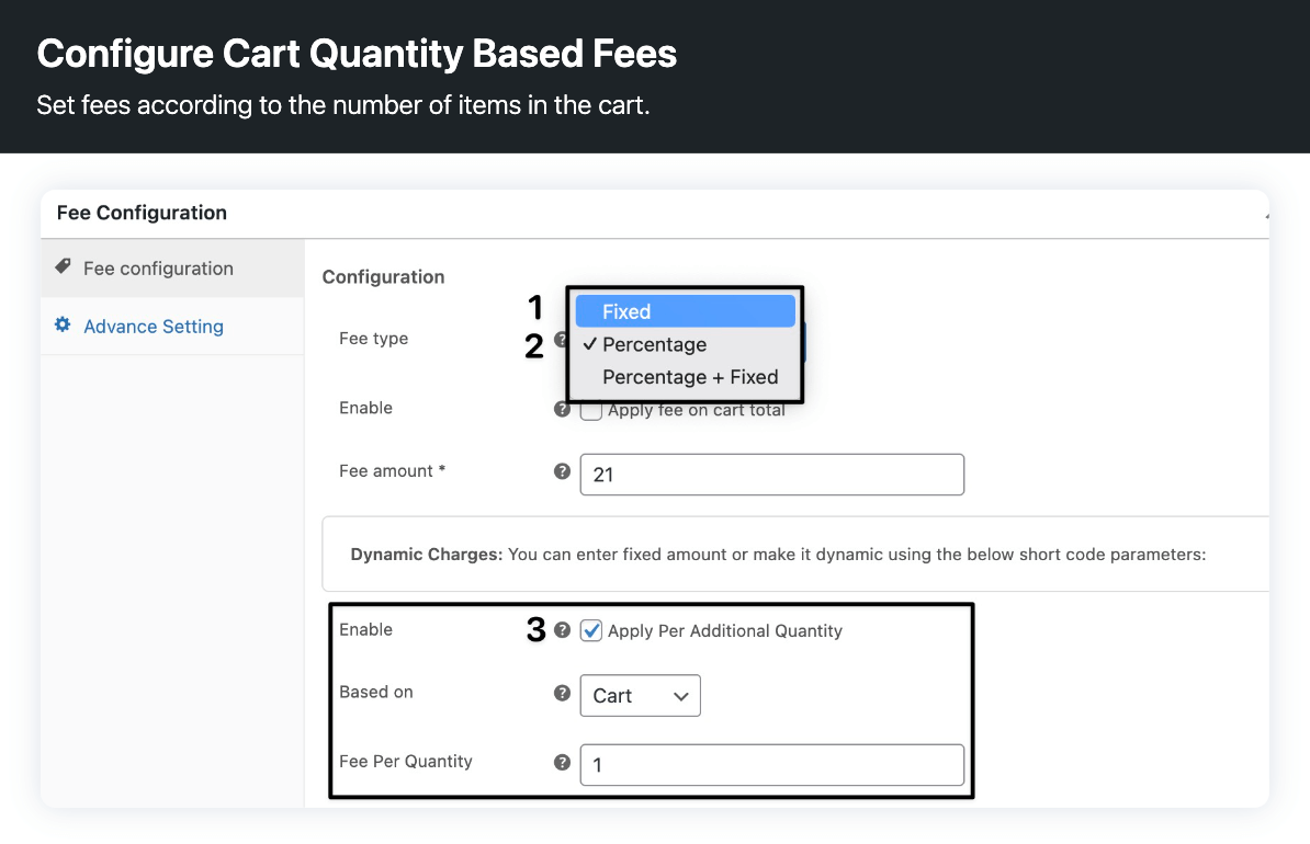 Advanced Extra Fees Woocommerce Marketplace 
