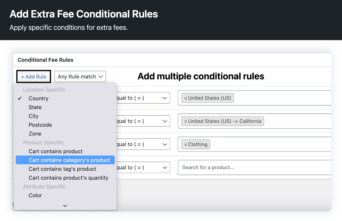 Advanced Extra Fees - WooCommerce Marketplace