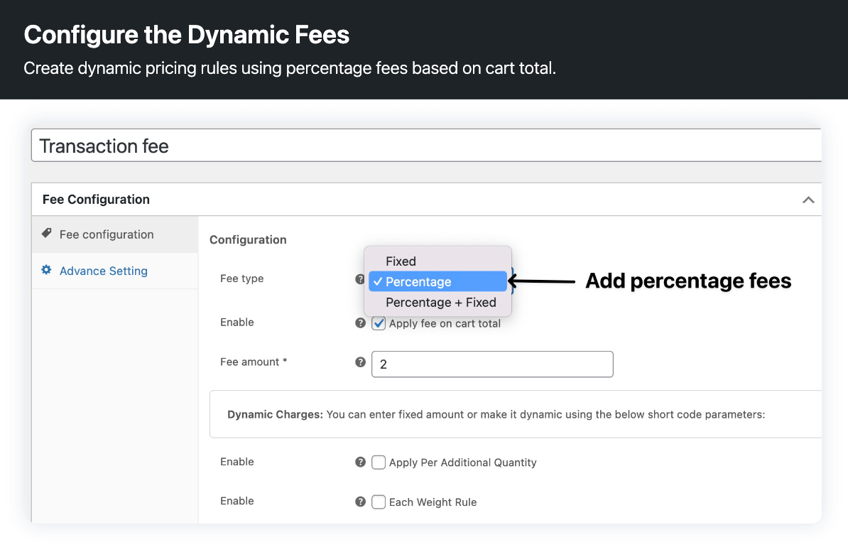 Advanced Extra Fees - WooCommerce Marketplace