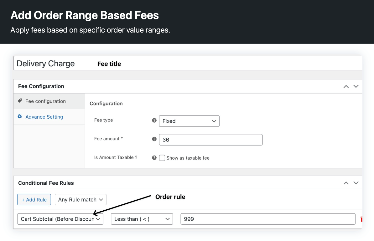 Advanced Extra Fees - WooCommerce Marketplace