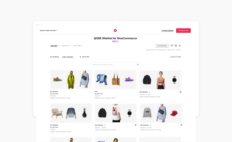 QODE Wishlist Pro for WooCommerce - WooCommerce Marketplace