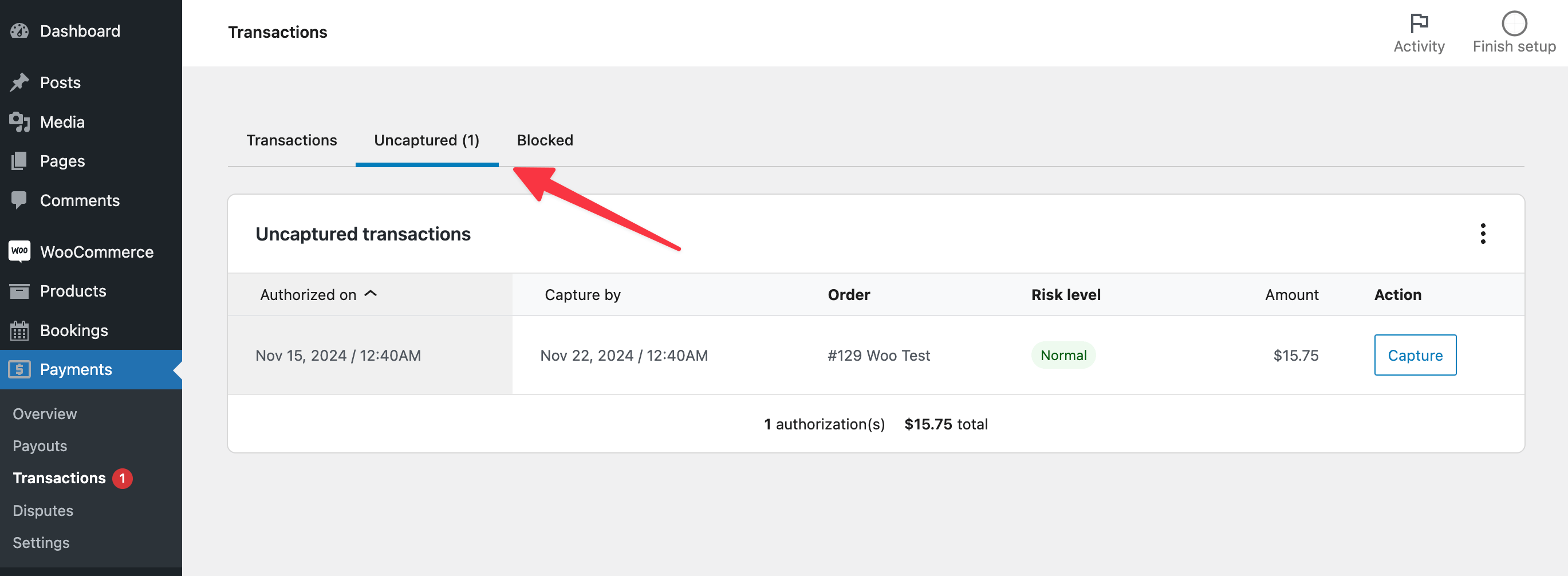 Managing Money with WooPayments Documentation - WooCommerce