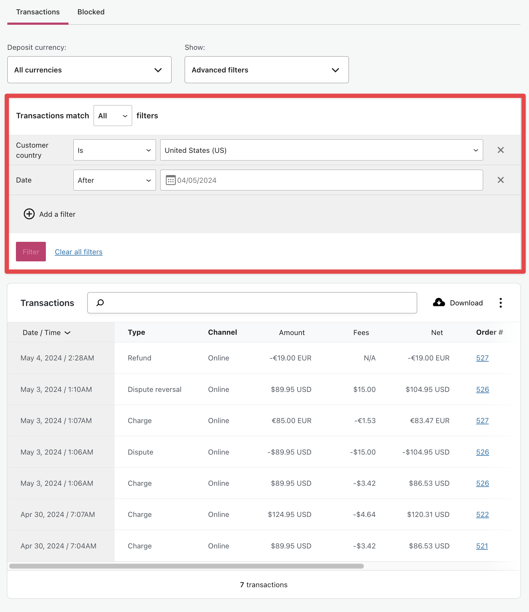 Managing Money with WooPayments Documentation - WooCommerce
