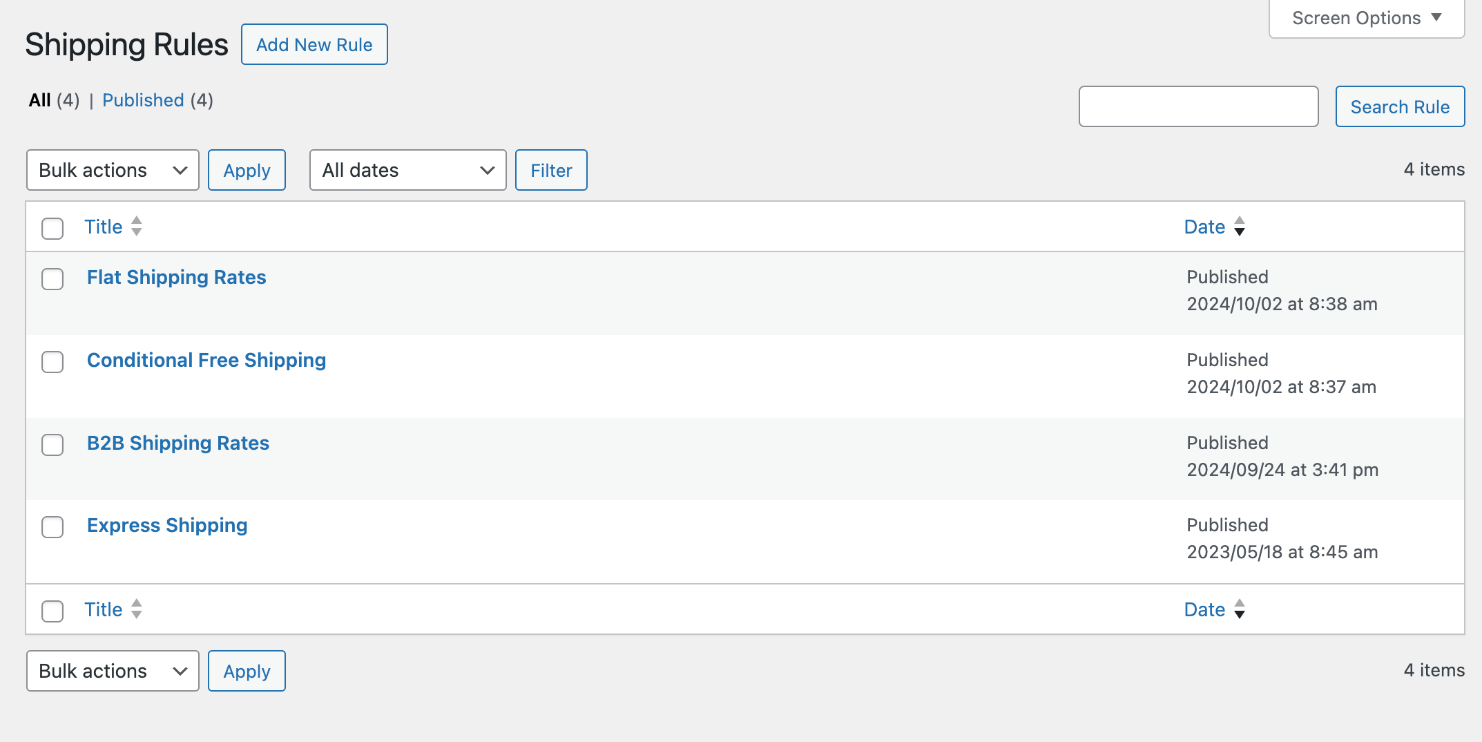 Advanced Shipping for WooCommerce - Documentation