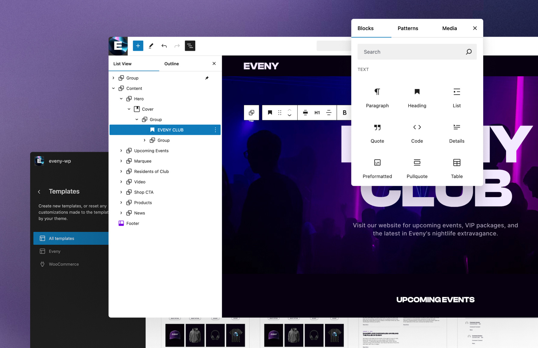 Eveny - WooCommerce Marketplace