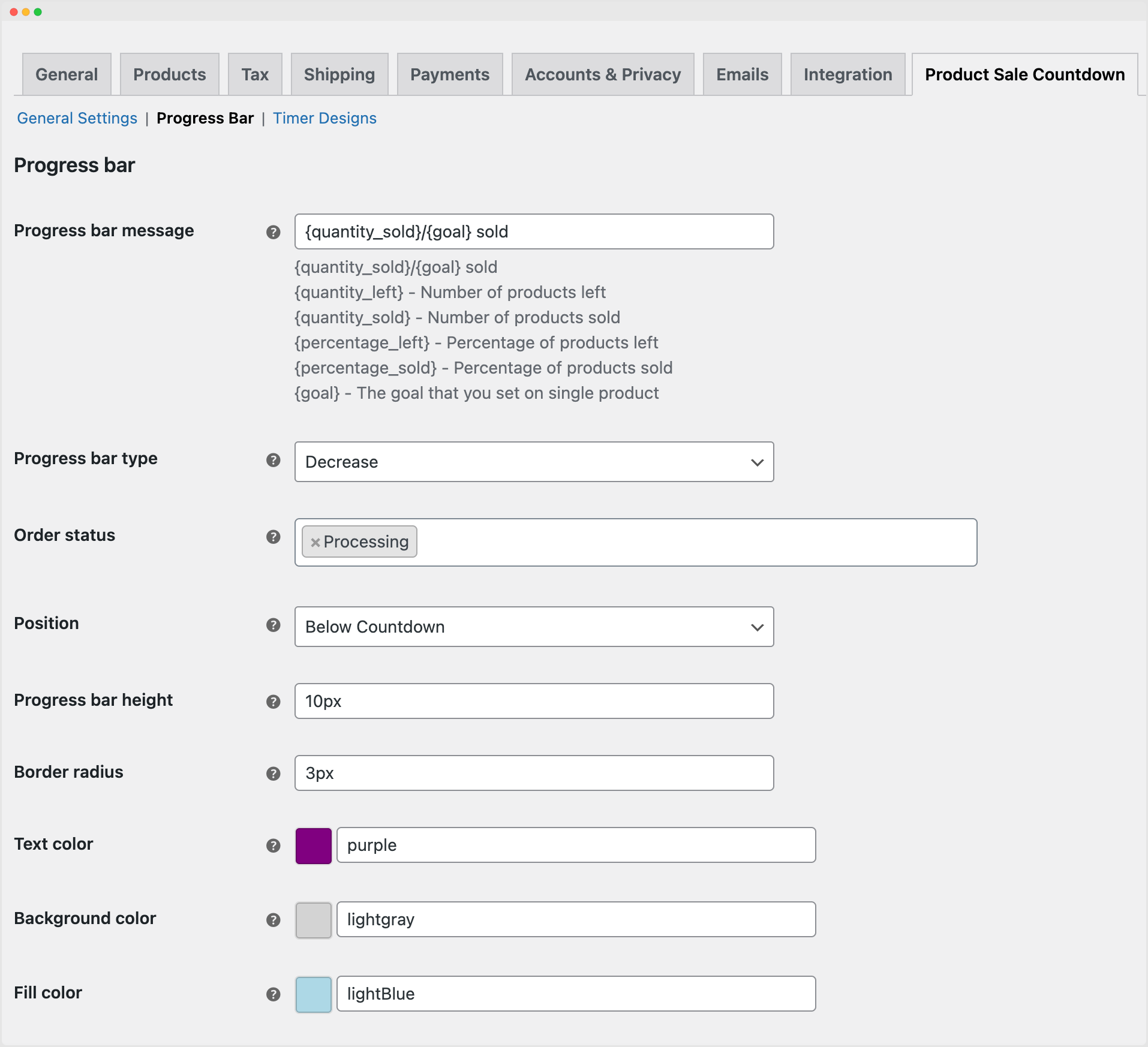 Free Product Sale Countdown Timer for WooCommerce
