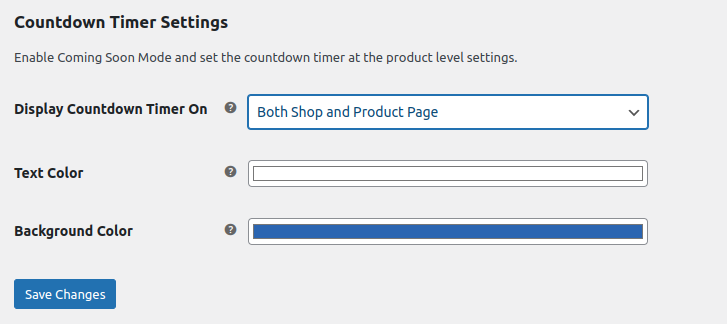 Coming Soon Products for WooCommerce - Documentation
