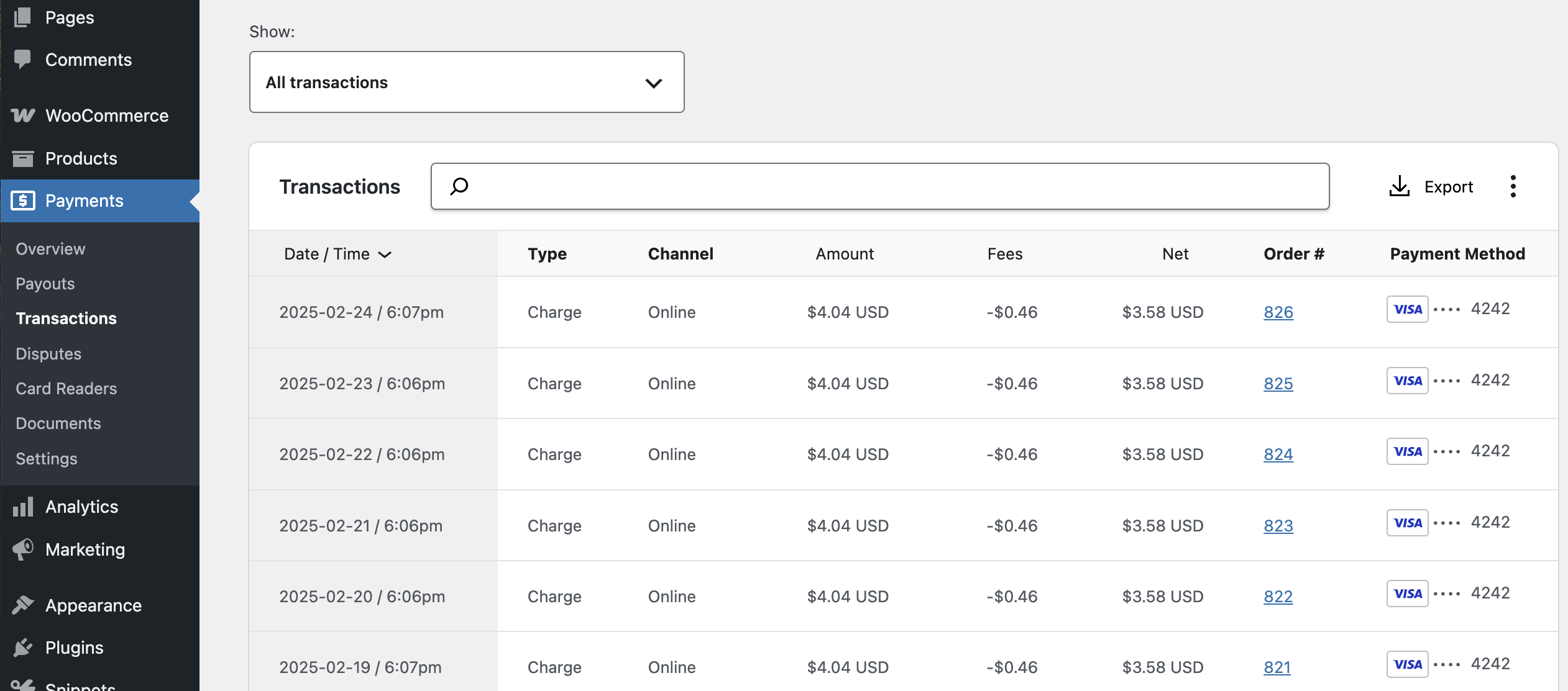 Managing Money with WooPayments Documentation - WooCommerce