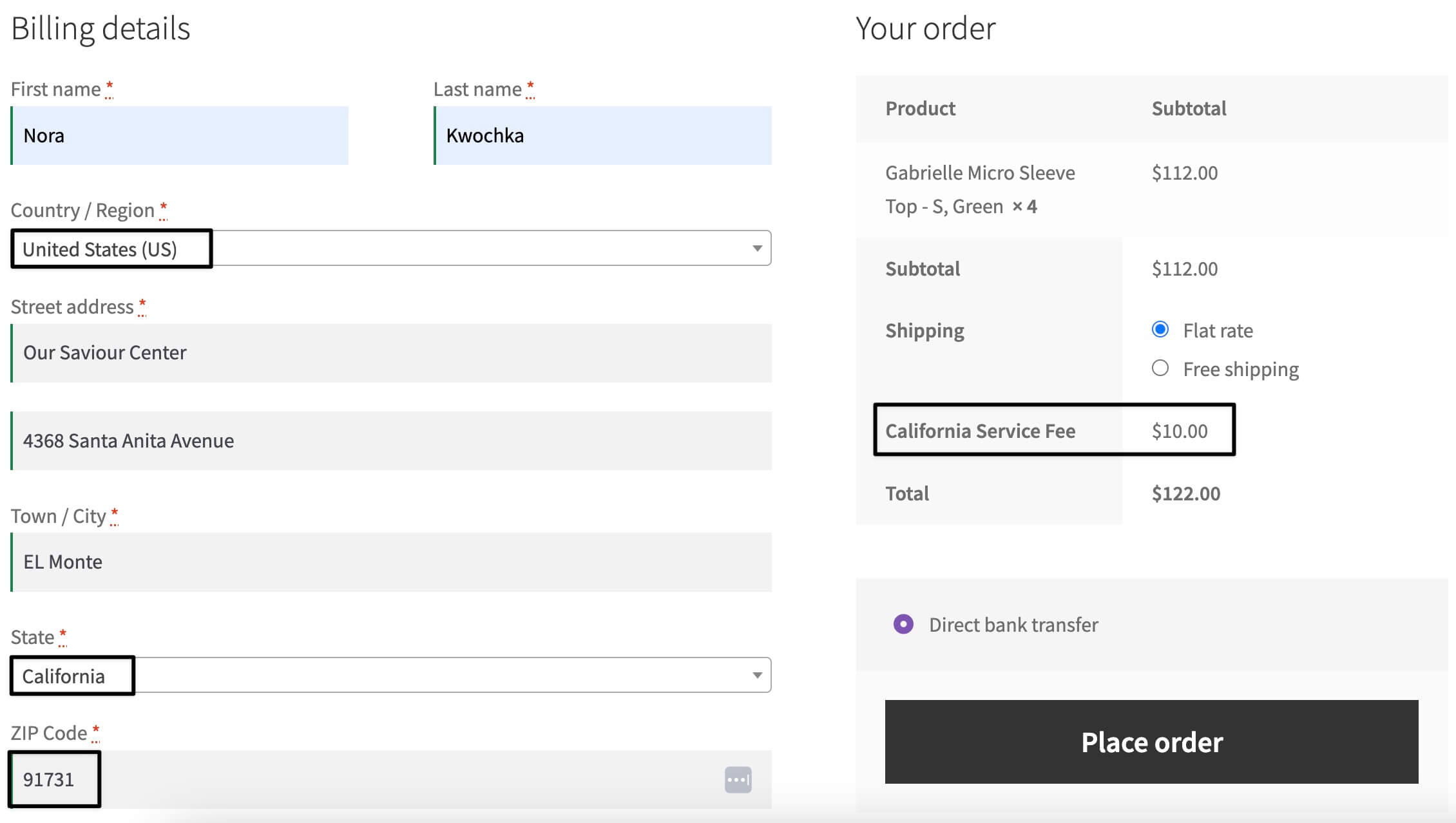 Advanced Extra Fees for WooCommerce WooCommerce