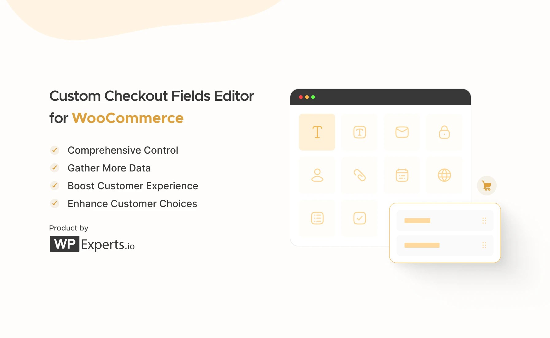 Custom Checkout Fields Editor for WooCommerce Addon